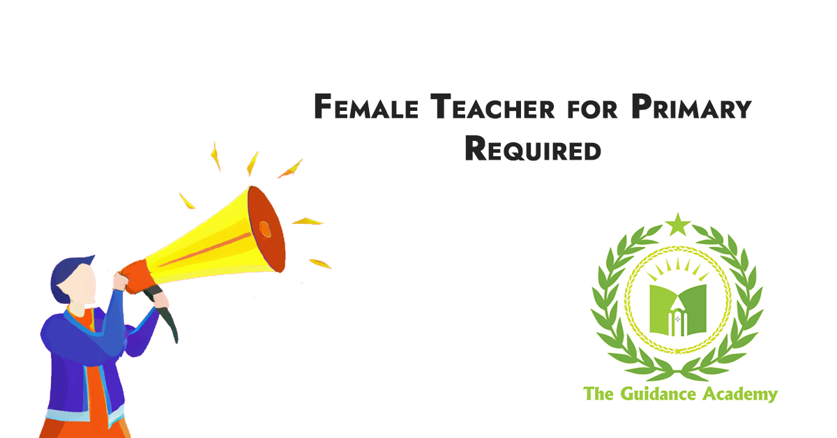 Female Teacher for Primary - Schoolvisor